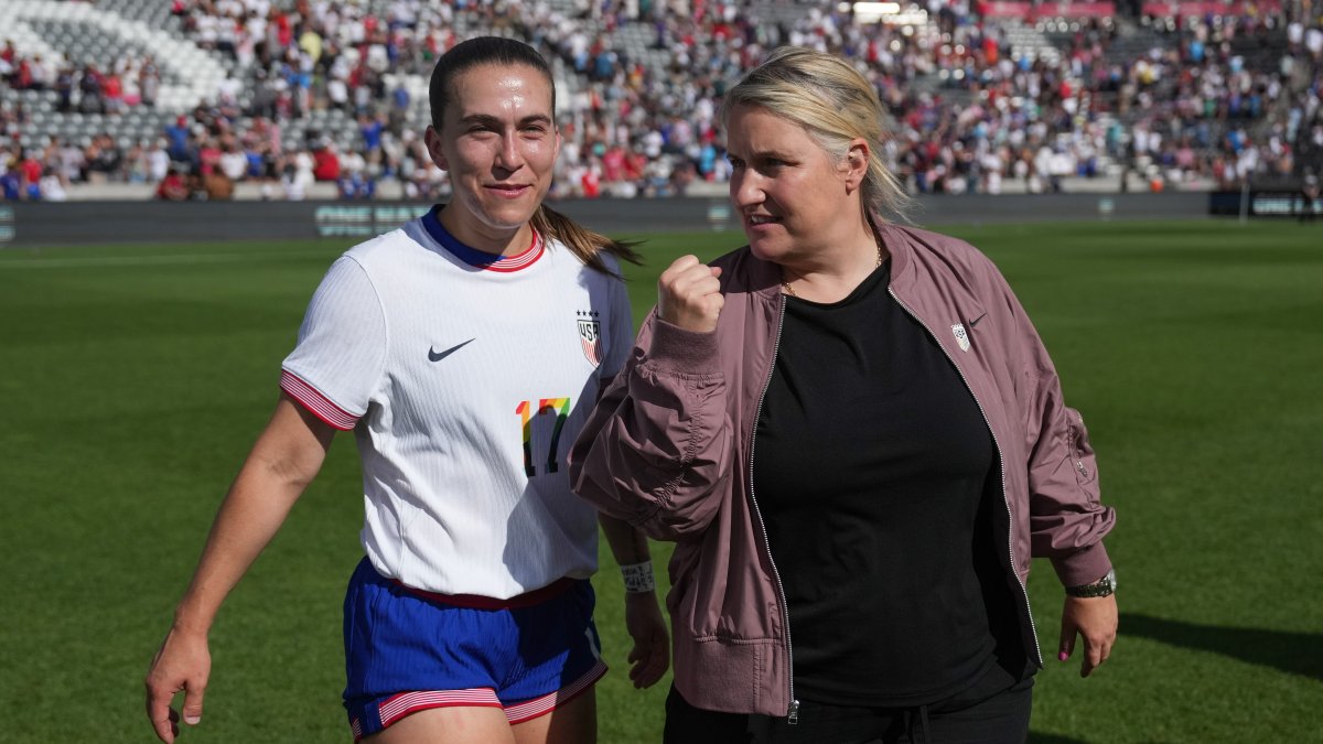 Emma Hayes wins debut as US women’s national team head coach – NBC 7 ...