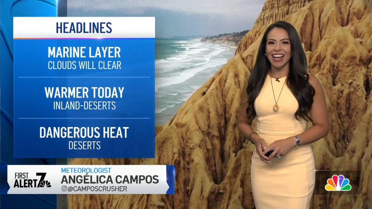 Angelica Campos’ morning weather forecast for June 30, 2024 – NBC 7 San ...