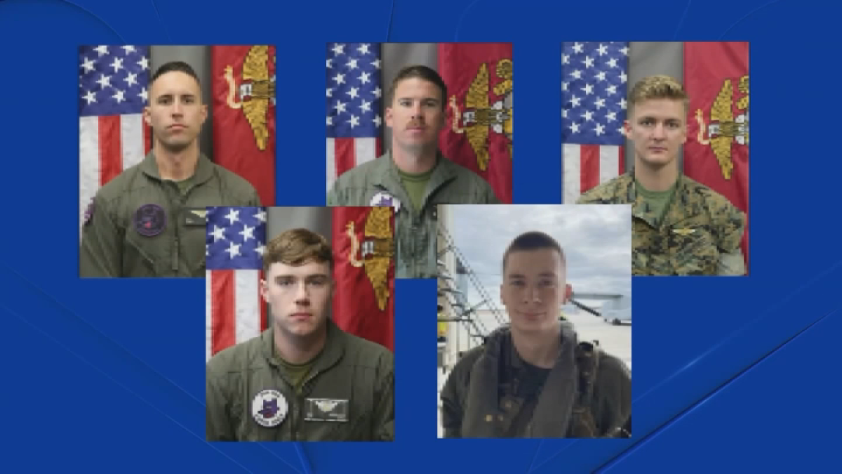 Families Of Camp Pendleton Marines Killed In 2022 Osprey Crash To