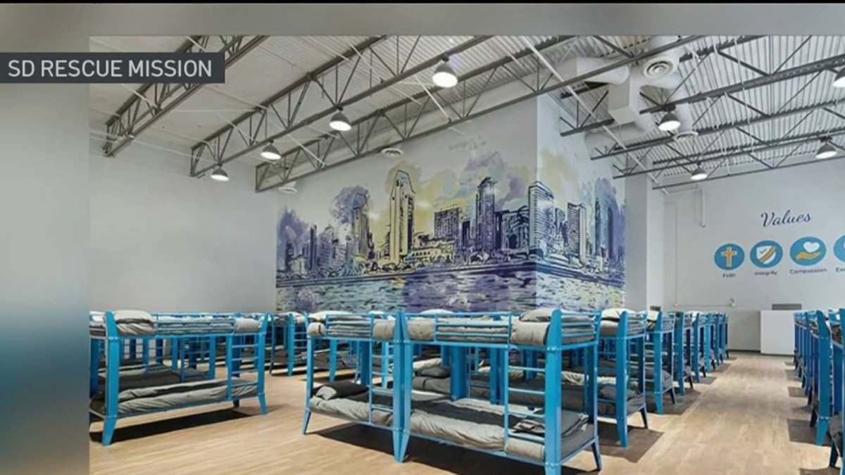 San Diego Rescue Mission opens National City’s 1st homeless shelter – NBC 7 San Diego