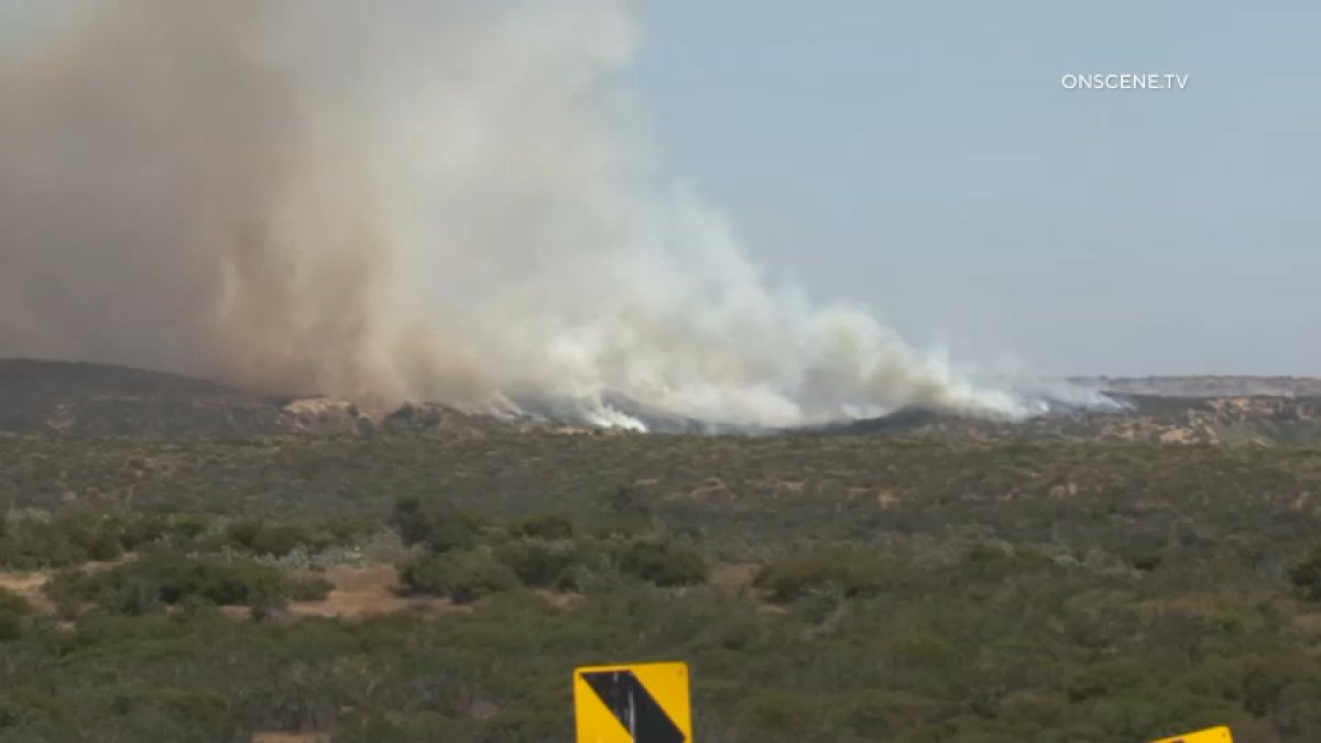 Firefighters stop forward progress of prescribed burn on MCAS Miramar ...