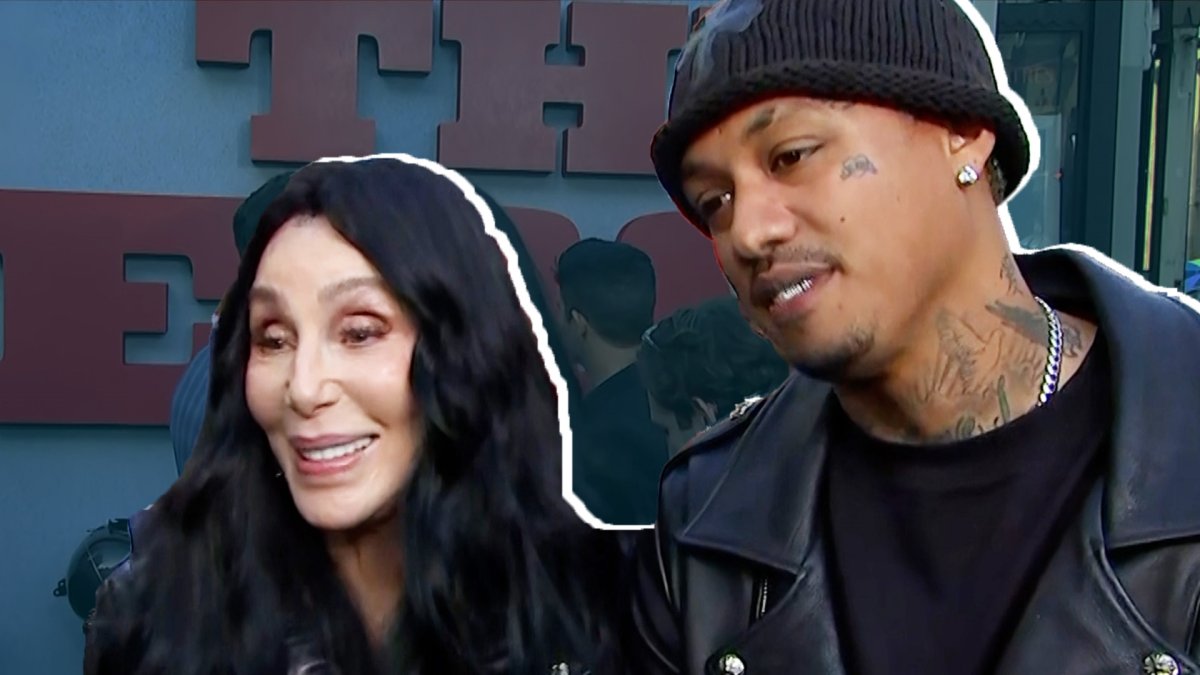 Cher jokes boyfriend Alexander Edwards stole her beanie for ‘Bikeriders ...