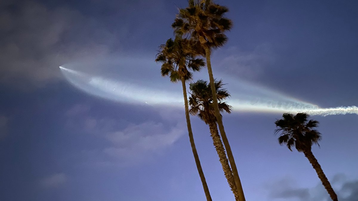 SpaceX Falcon 9 rocket soars over Los Angeles – NBC 7 San Diego