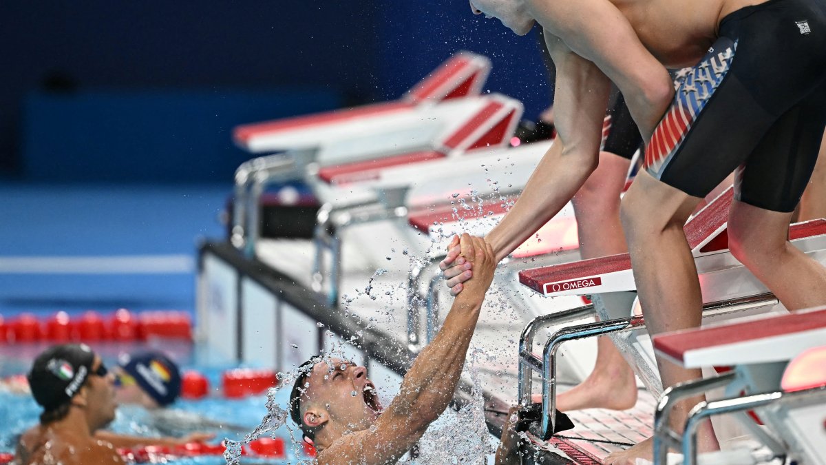 See pictures from the first day of competition at the 2024 Paris ...