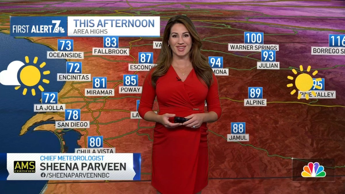 San Diego weather today: Sheena Parveen’s forecast for July 4, 2024 – NBC 7 San Diego