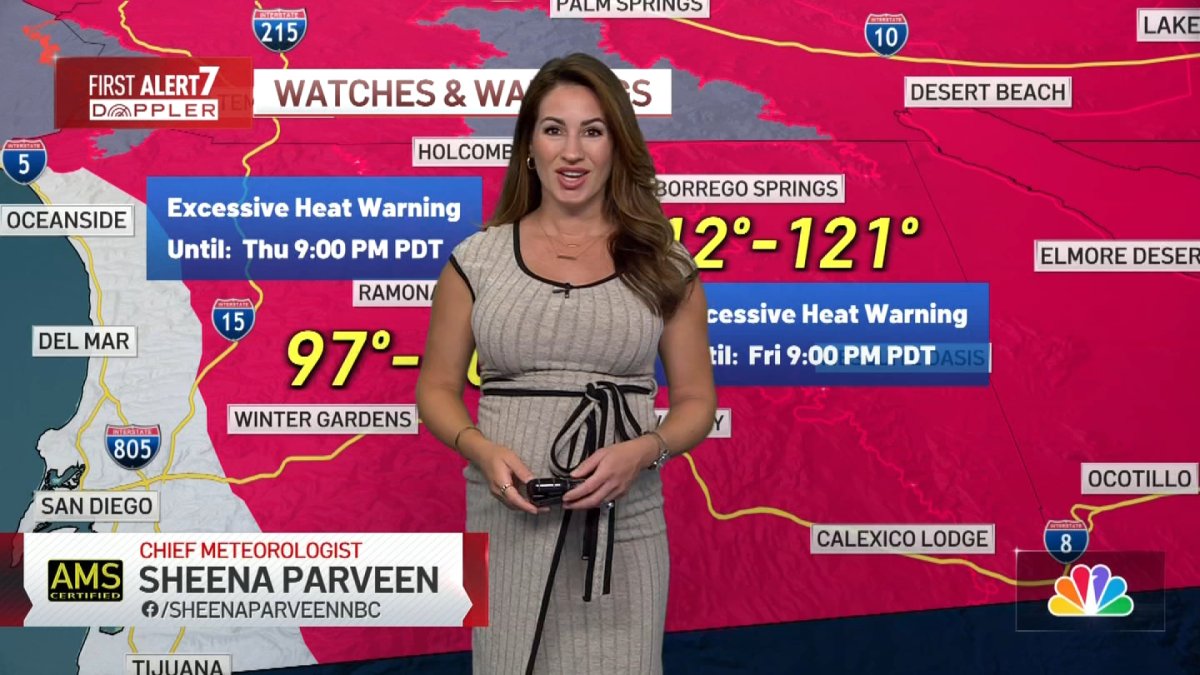 San Diego weather today: Sheena Parveen’s morning forecast for July 9, 2024 – NBC 7 San Diego