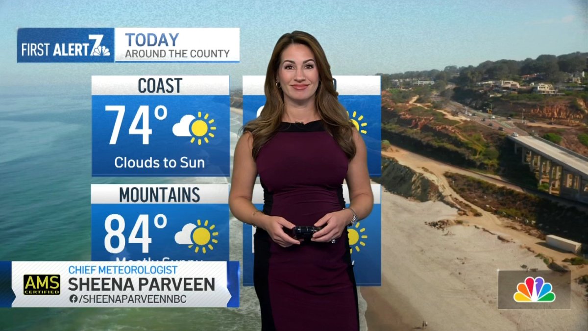 San Diego weather today: Sheena Parveen’s forecast for July 16, 2024 – NBC 7 San Diego