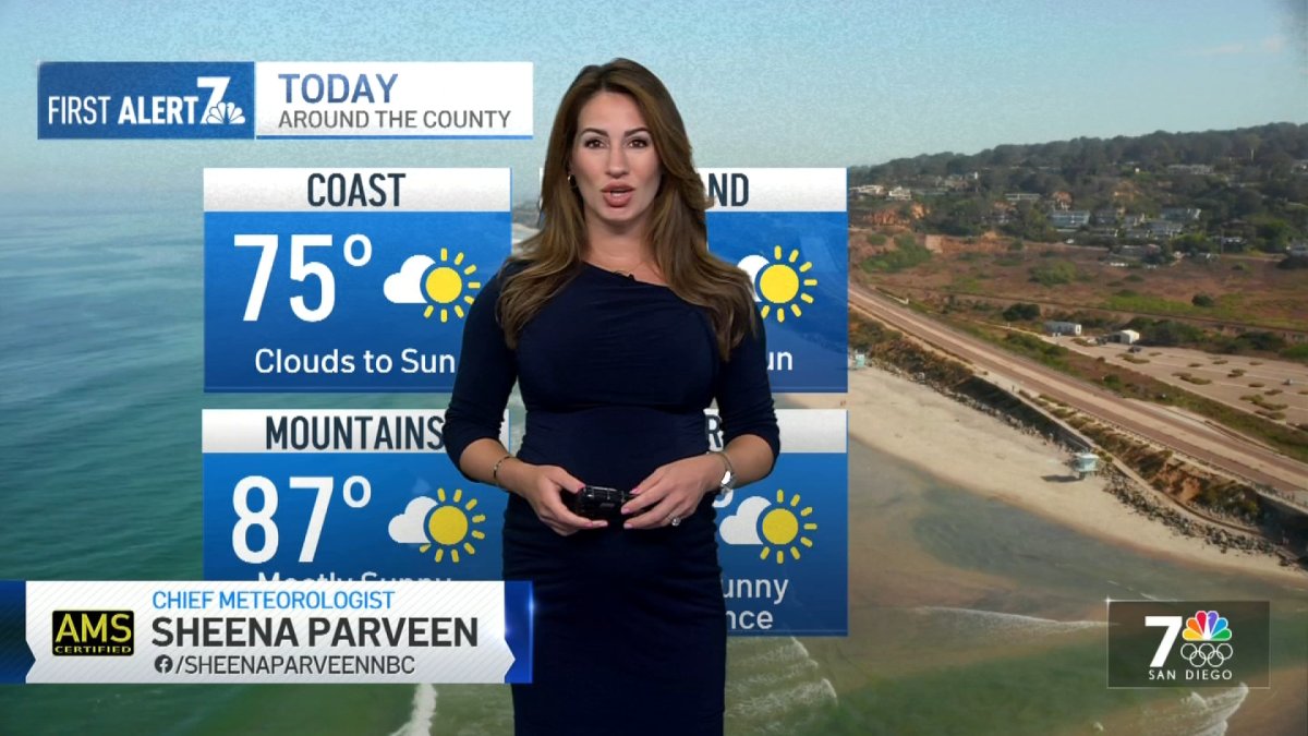 San Diego weather today: Sheena Parveen’s forecast for July 17, 2024 – NBC 7 San Diego