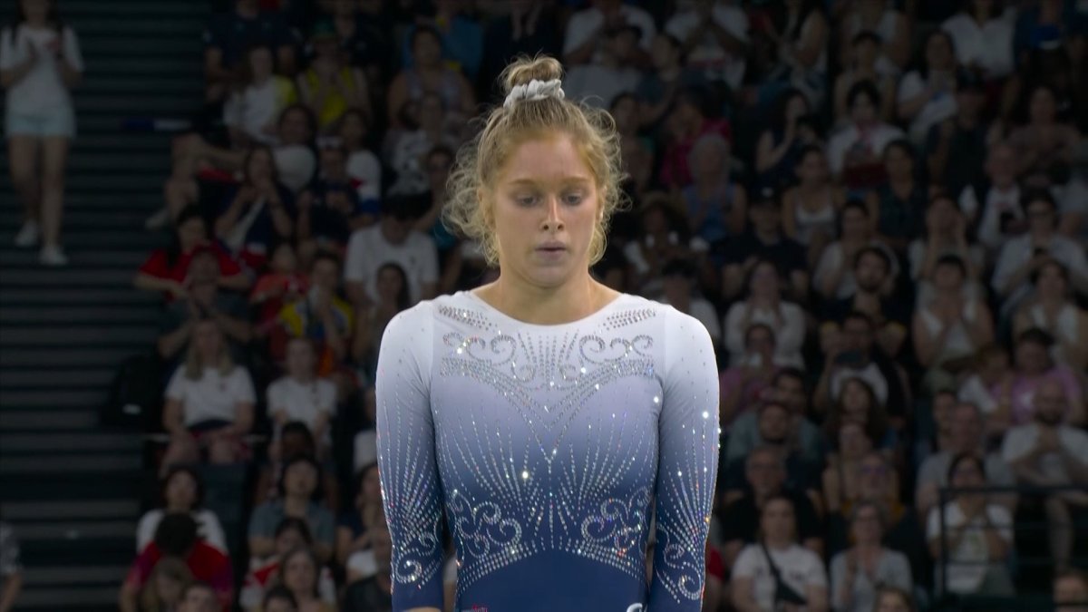 HIGHLIGHTS: Jessica Stevens competes on trampoline – NBC 7 San Diego