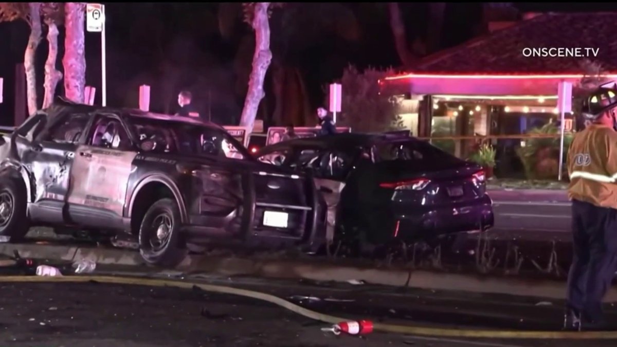 SDPD officer killed, another injured in fiery crash following pursuit ...