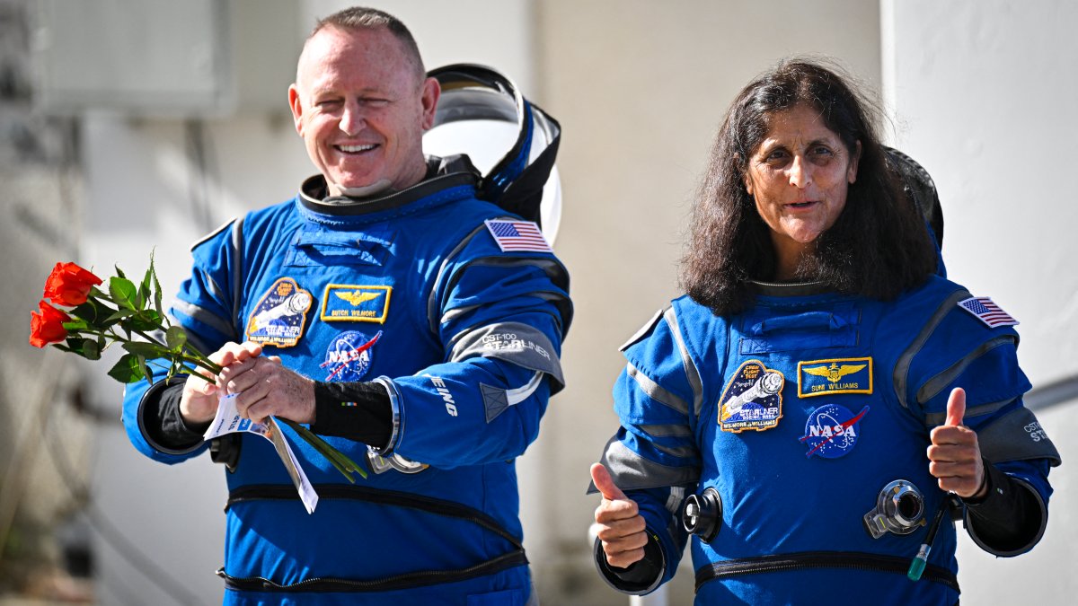 Who are the two NASA astronauts stranded at the International Space ...