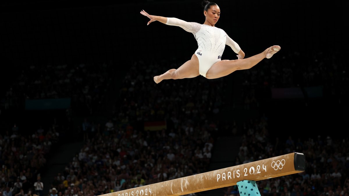 Gymnasts noticed something unusual during balance beam final – NBC 7 ...