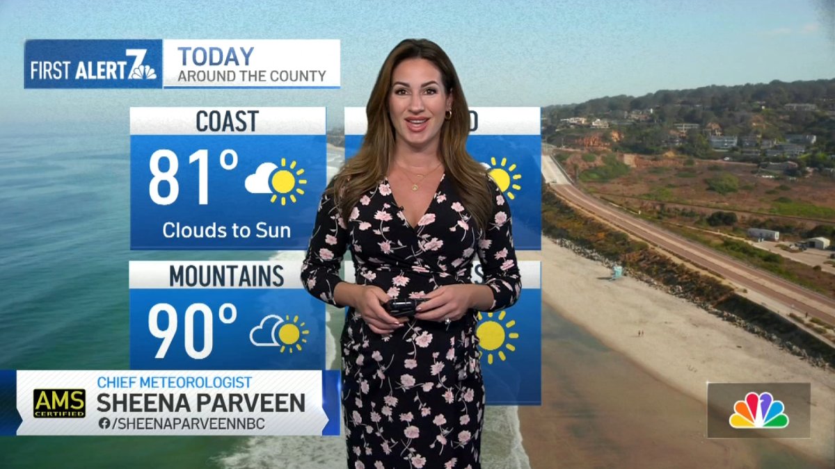San Diego weather today: Sheena Parveen’s forecast for Aug. 2, 2024 – NBC 7 San Diego