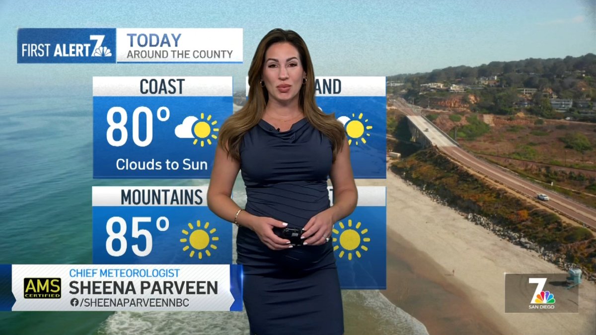 San Diego weather today: Sheena Parveen’s forecast for Aug. 14, 2024 – NBC 7 San Diego