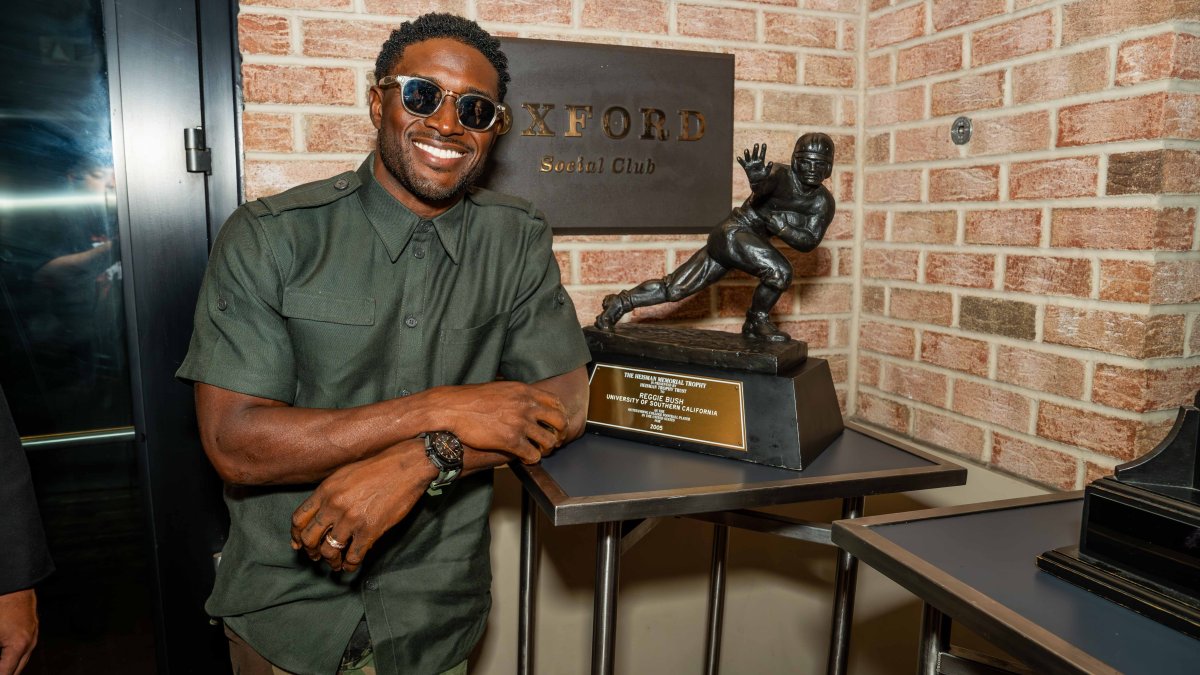 Reggie Bush brings his Heisman Trophy back home to San Diego – NBC 7 ...