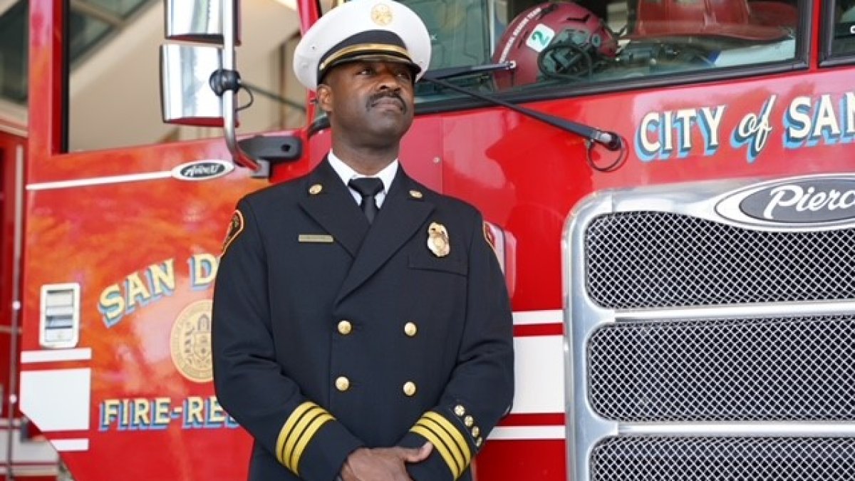 Robert Logan sworn in as San Diego’s new fire chief – NBC 7 San Diego