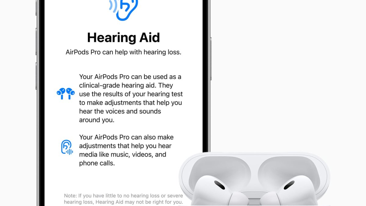 Apple turning AirPods into hearing aids underscores effort to crack ...