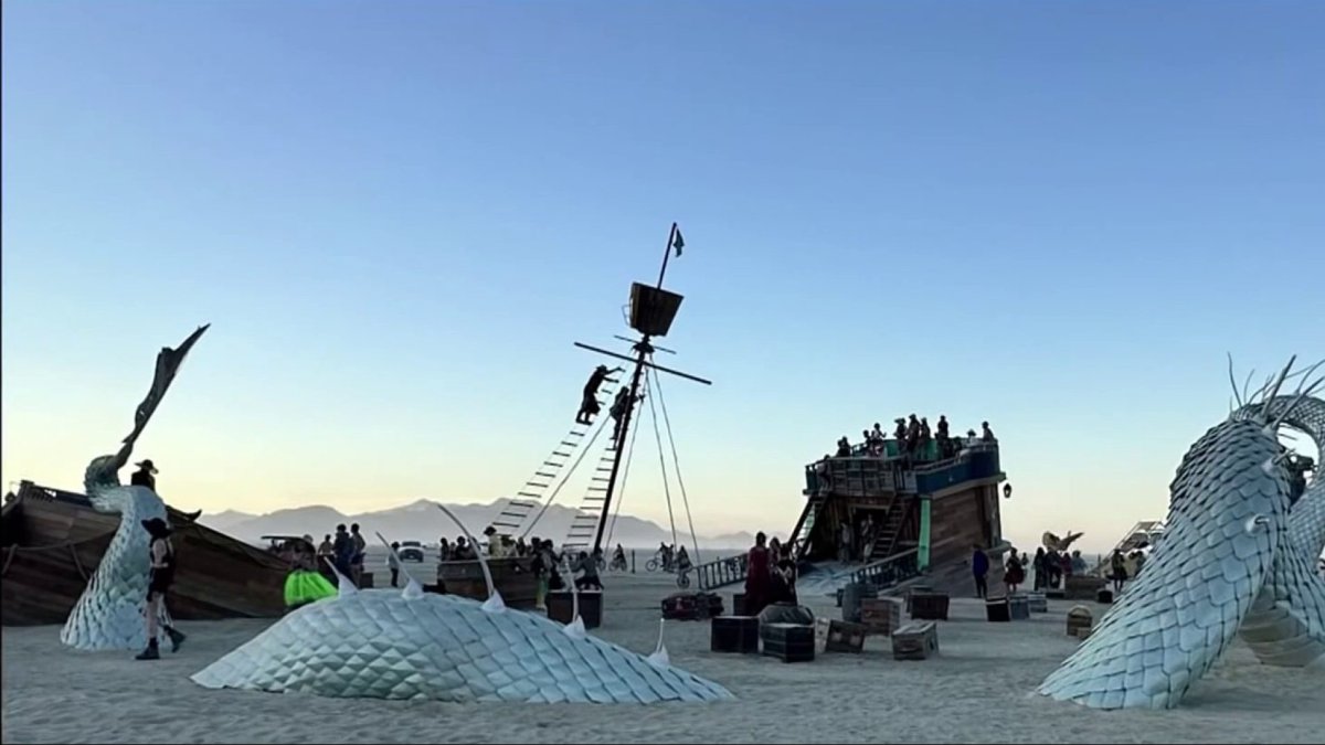 Burning Man attendee details moment she fell of an art installation ...