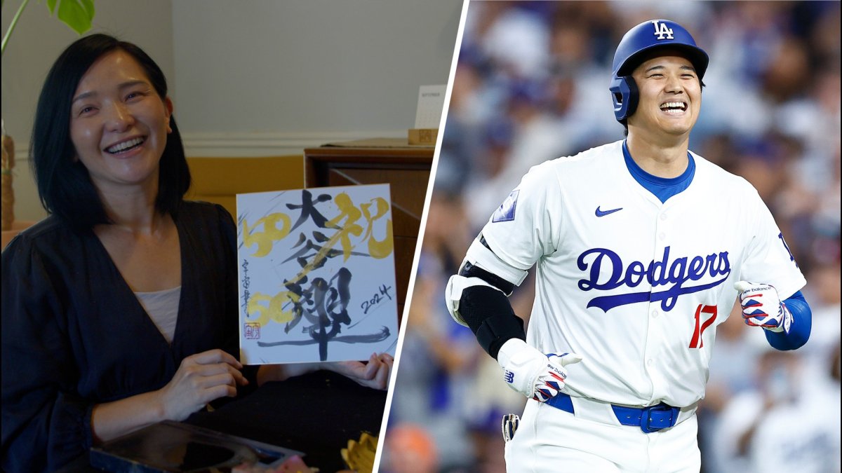 Japanese artist celebrates Ohtani’s historic 50-50 season through ...