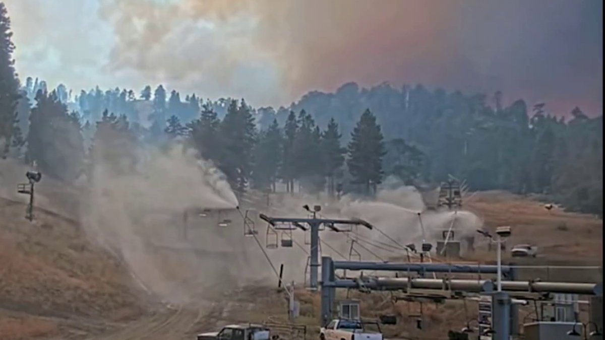 Snow-makers save Mountain High ski resort from Bridge Fire – NBC 7 San ...
