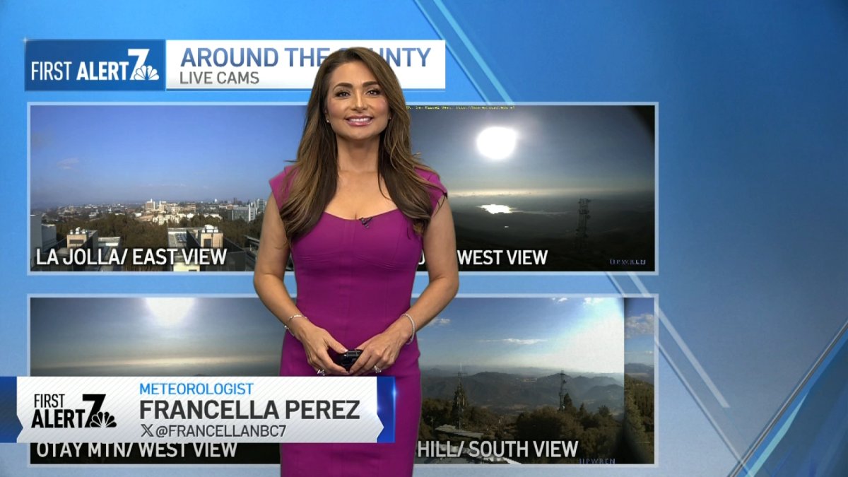 Francella Perez’s weather forecast for September 1, 2024 – NBC 7 San Diego
