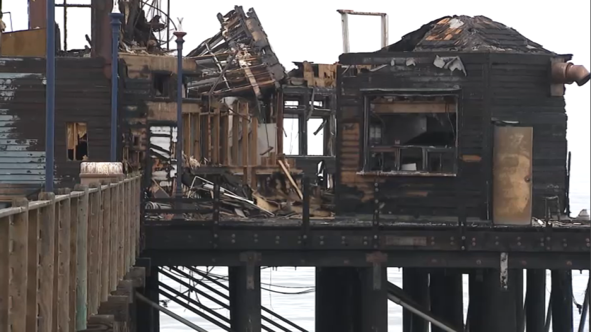 Oceanside pier still shows damage from April fire – NBC 7 San Diego