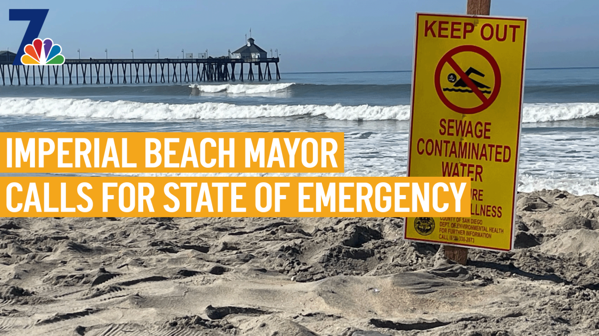 Mayor of Imperial Beach calls for a sewage crisis State of Emergency ...
