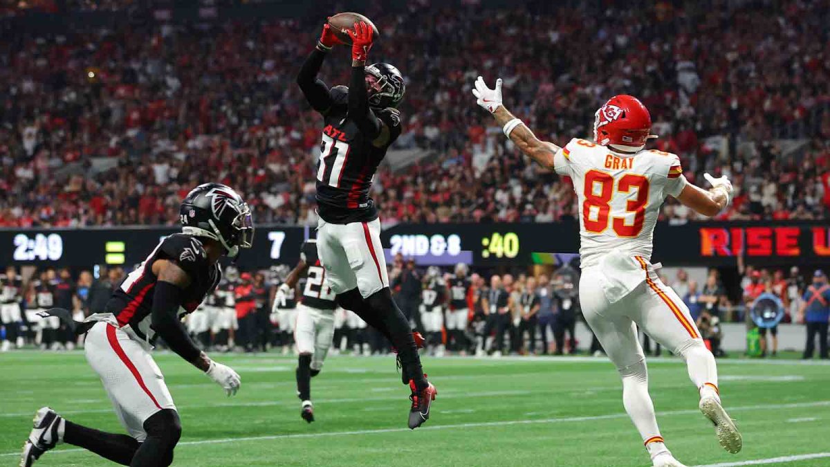 How many times has Justin Simmons intercepted Patrick Mahomes? – NBC 7 ...
