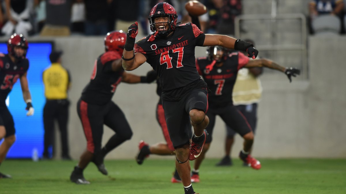 Aztecs linebacker Trey White, nation’s sacks leader, added to Bednarik ...