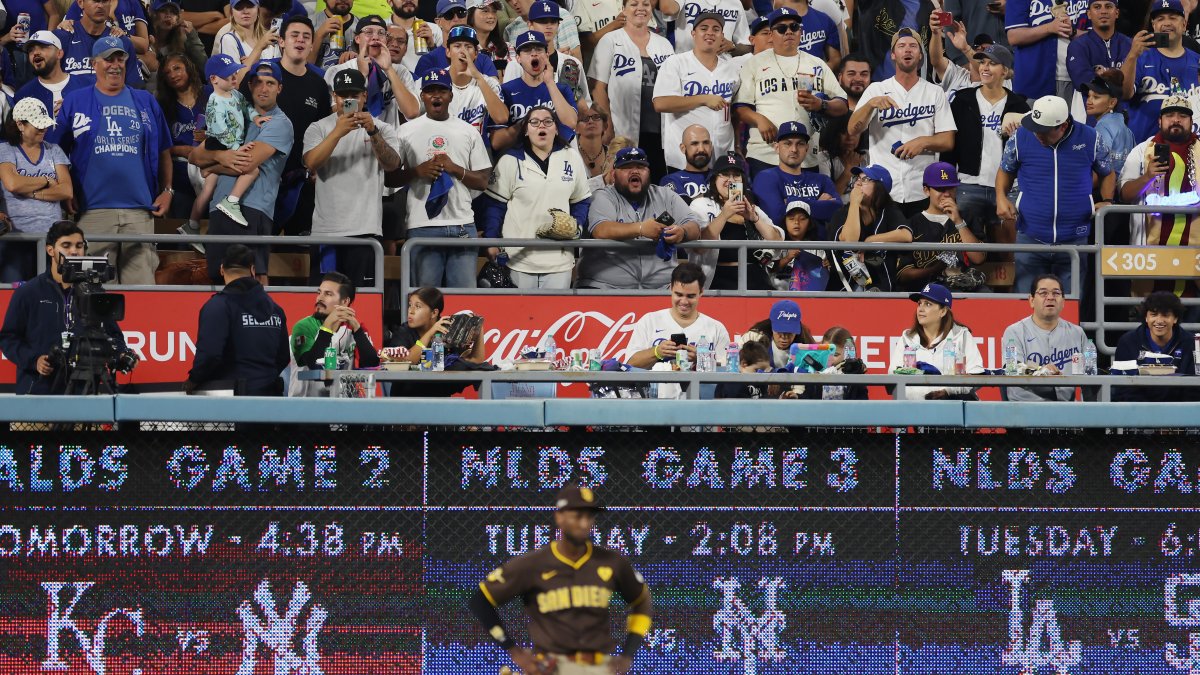 Padres vs Dodgers game today — Petco Park officials warn fans about ...