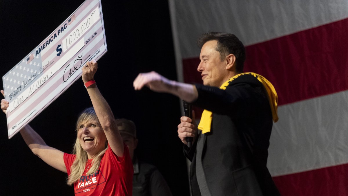 Elon Musk’s $1 million voter lottery falls into legal gray area ...