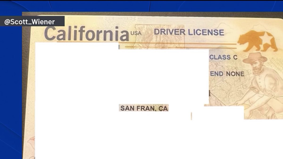 Sen. Scott Wiener demands California DMV stop using ‘San Fran’ on ...