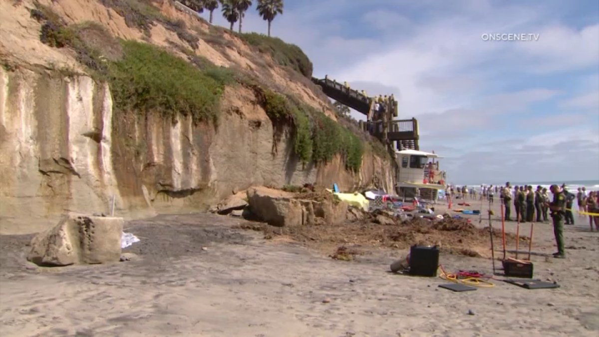 Settlement reached in 2019 deadly bluff collapse in Encinitas – NBC 7 ...