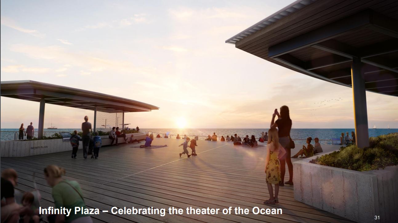 Renderings show the final design proposal for the Ocean Beach Pier ...