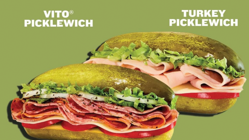 Jimmy John’s new sandwich has a giant pickle instead of bread – NBC 7 ...