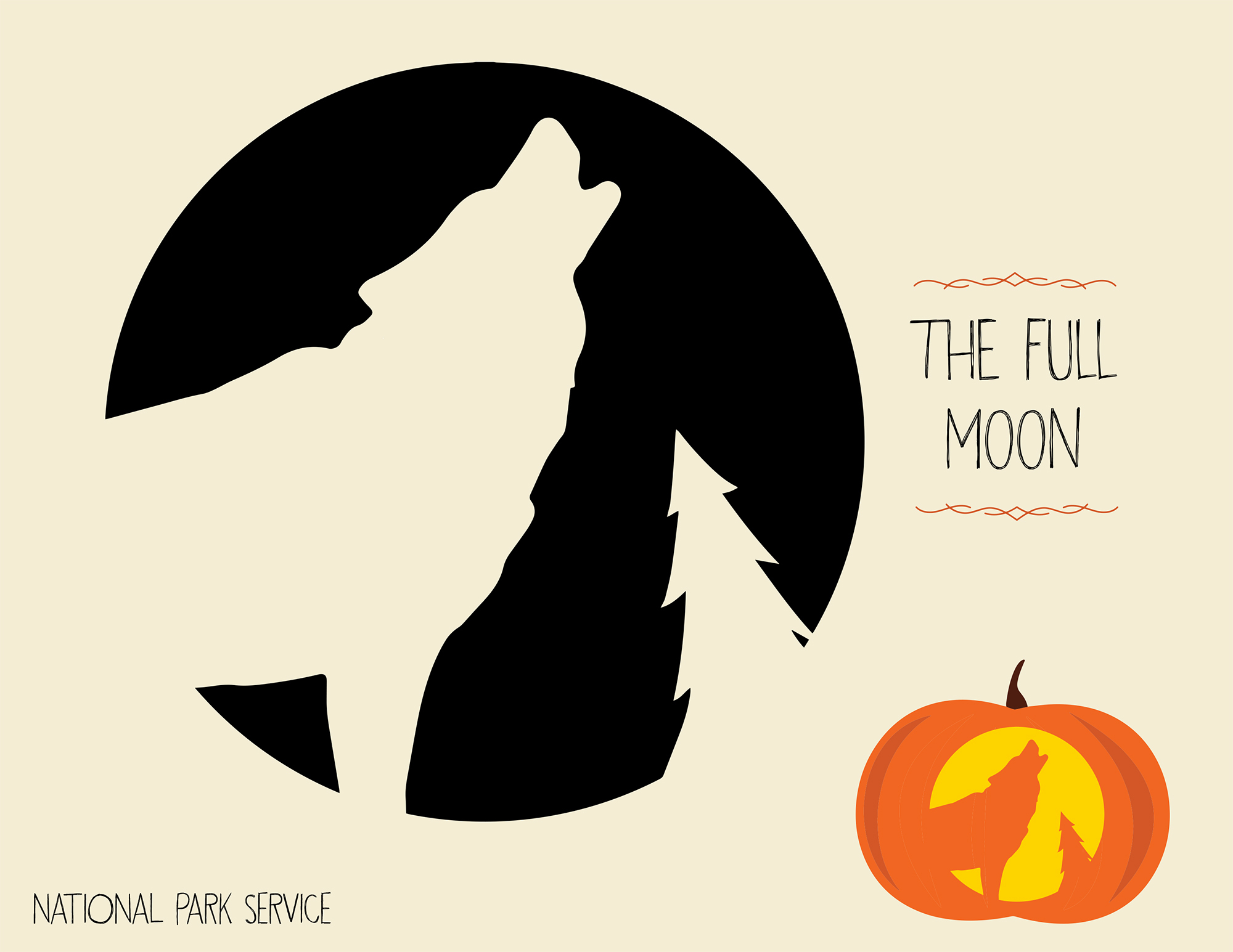 These National Park Service pumpkin-carving templates are ‘naturally ...