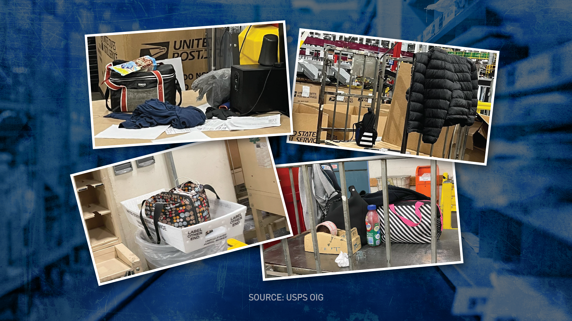 Thousands of US postal workers accused of stealing mail – NBC 7 San Diego