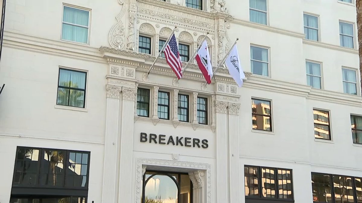 Historic Breakers Hotel reopens in Long Beach – NBC 7 San Diego