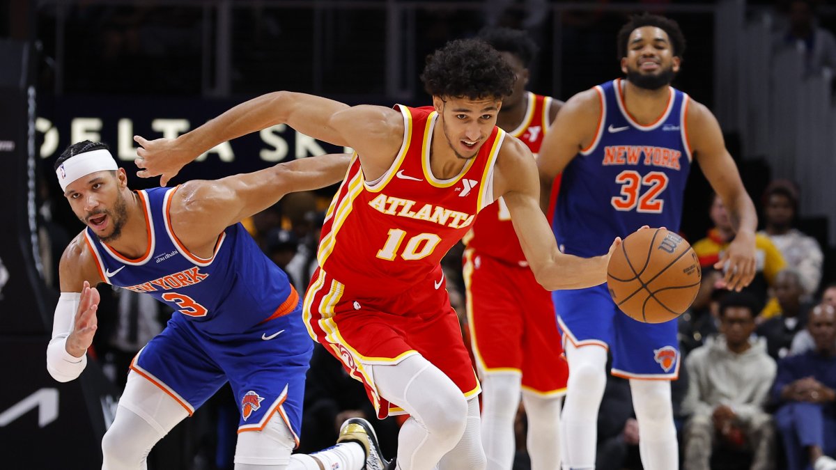 Hawks’ No. 1 pick Zaccharie Risacher has career night vs. Knicks – NBC ...