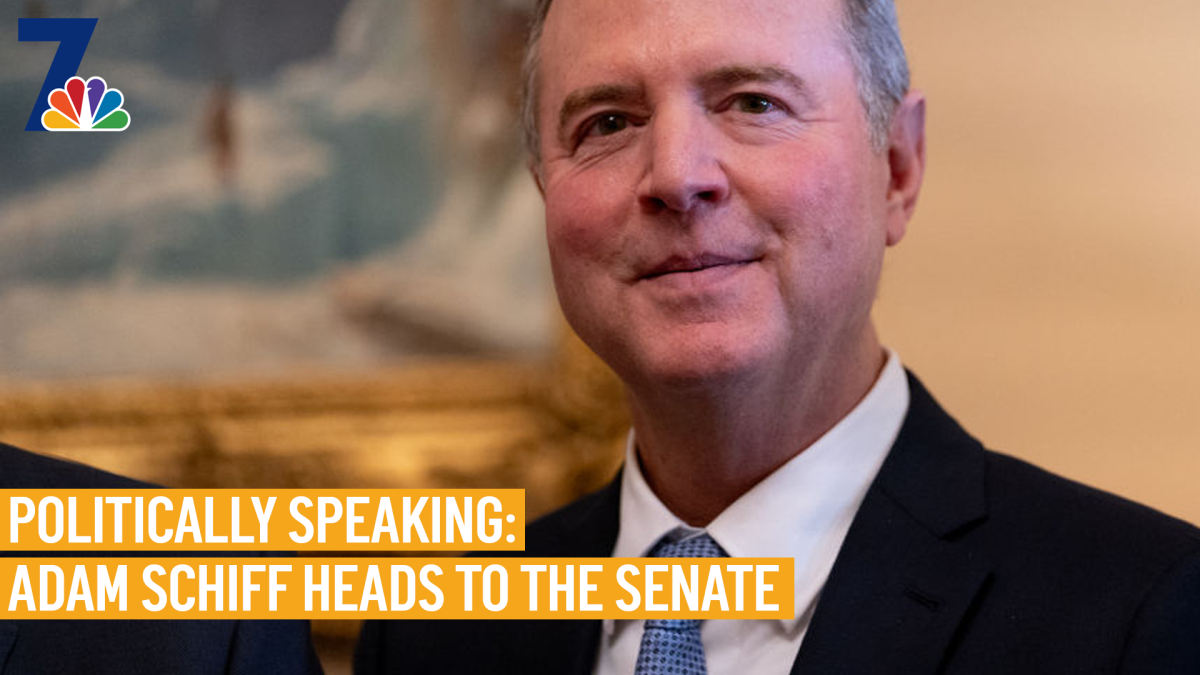 Sit down with Adam Schiff as he heads to the Senate – NBC 7 San Diego