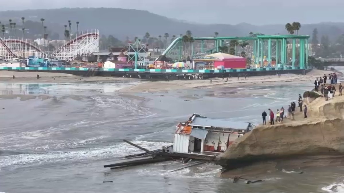 3 fall into ocean after California wharf partially collapses due to ...
