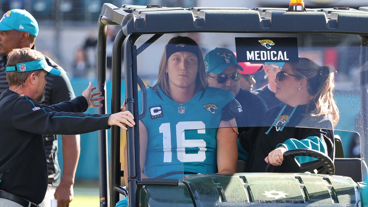 Jaguars place QB Trevor Lawrence on IR with concussion – NBC 7 San Diego