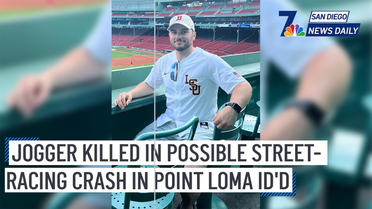 Jogger killed in possible street-racing crash in Point Loma ID’d| San ...