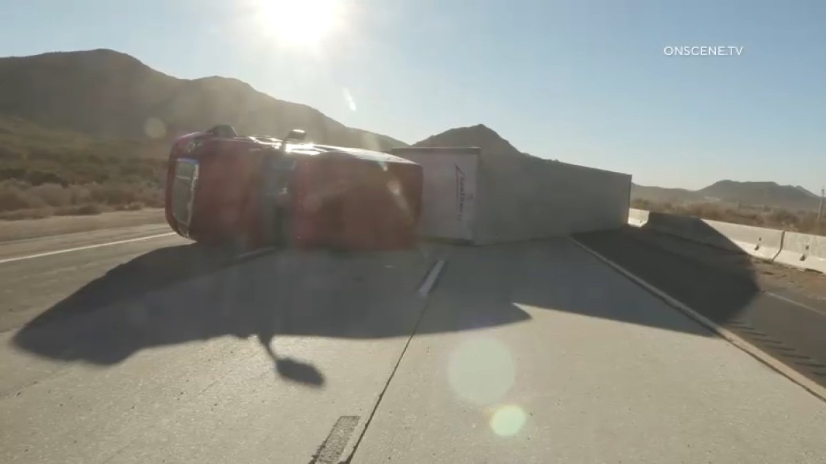 Trucks overturn on Interstate 8 near Alpine amid Santa Ana winds – NBC ...