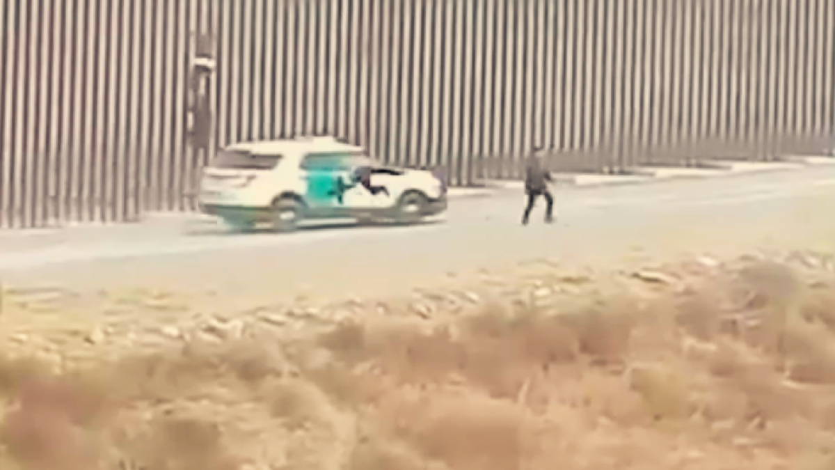 Video appears to show moment border patrol SUV strikes migrant at the ...