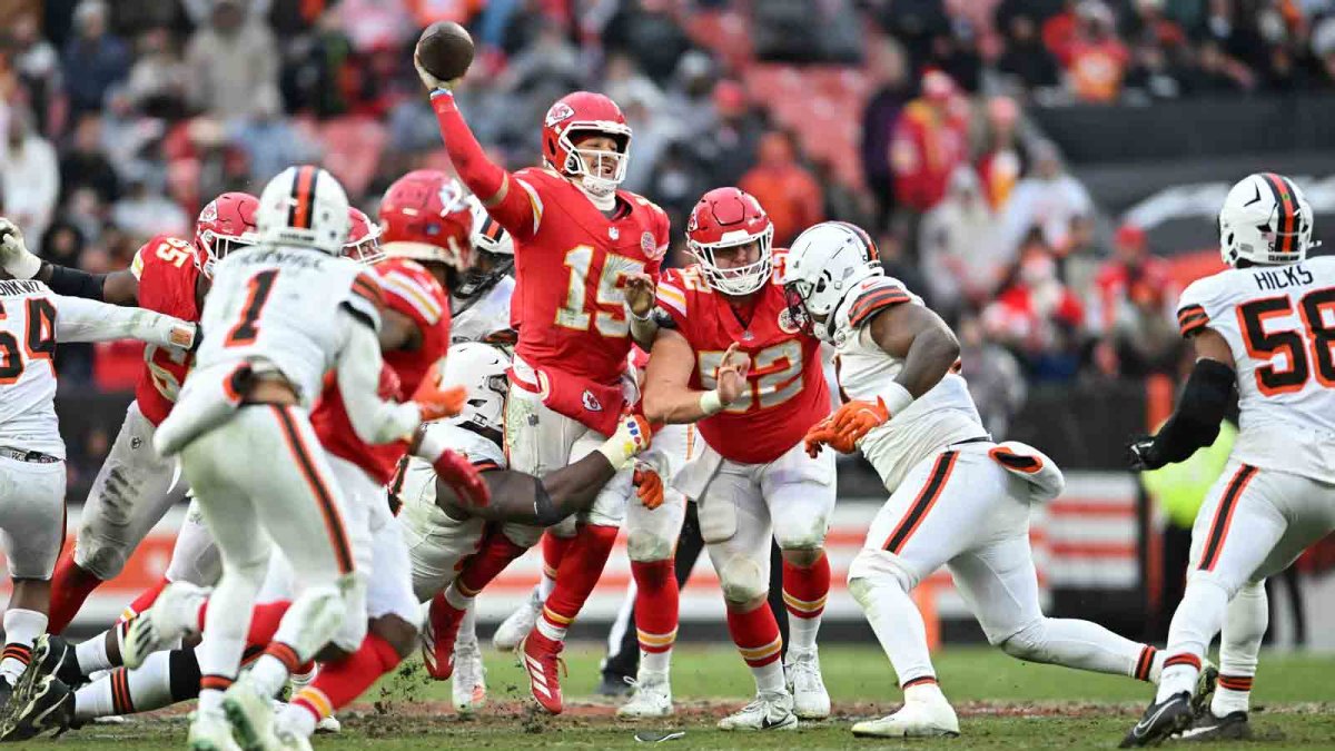 Patrick Mahomes exits Kansas City Chiefs game with ankle injury – NBC 7 ...