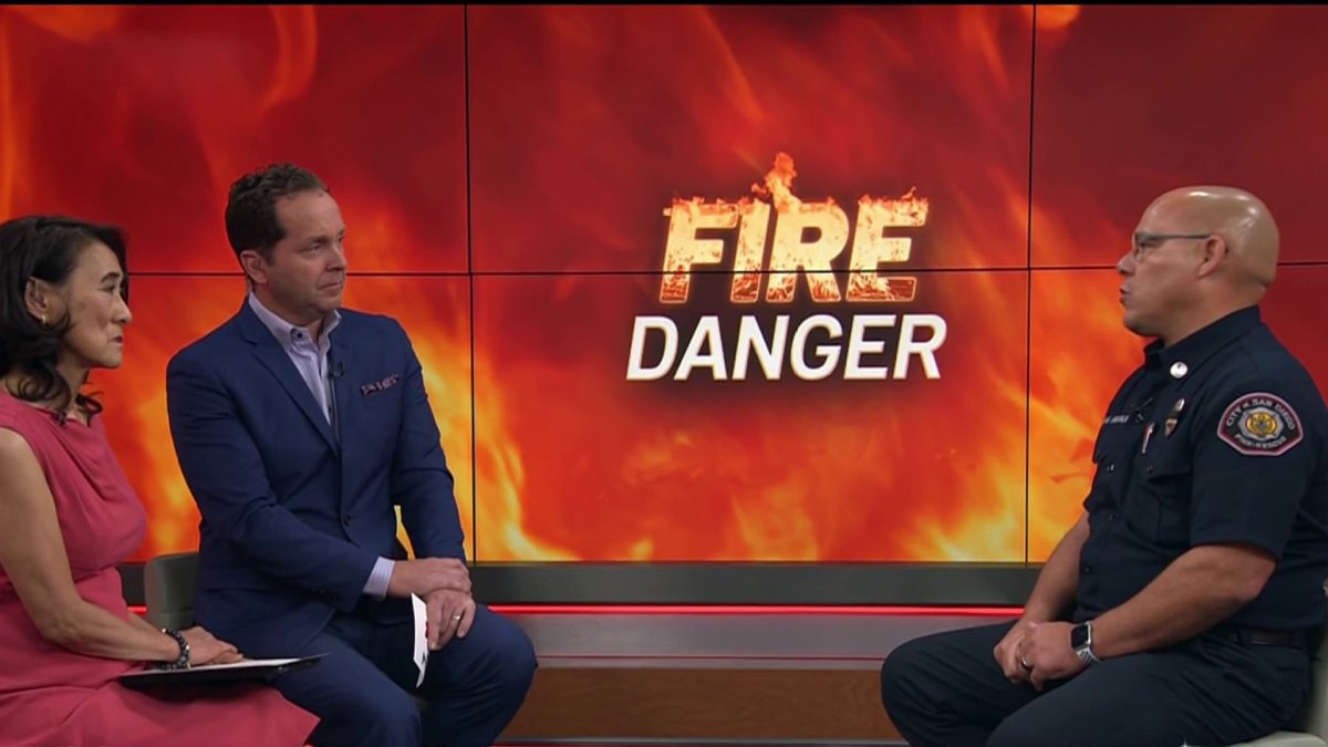 San Diego Fire Captain talks about LA wildfires – NBC 7 San Diego