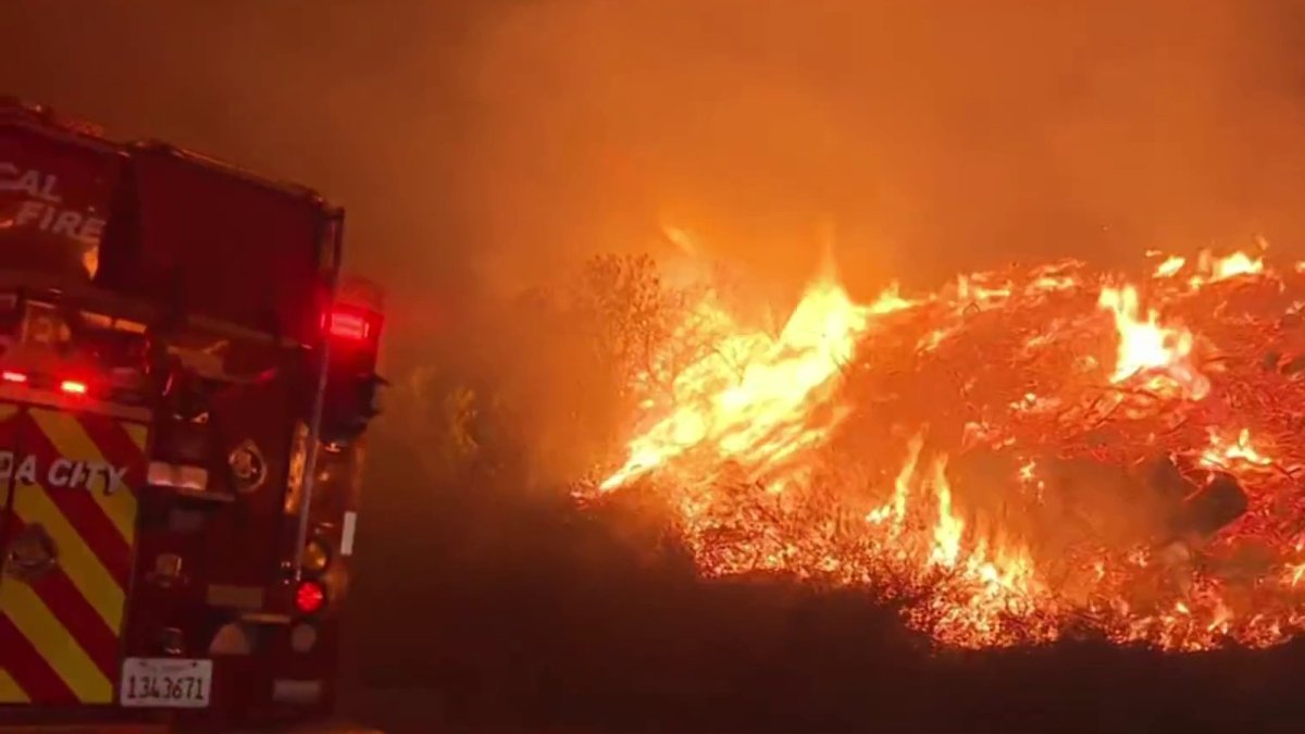 Lilac Fire in Bonsall prompts mandatory evacuations – NBC 7 San Diego
