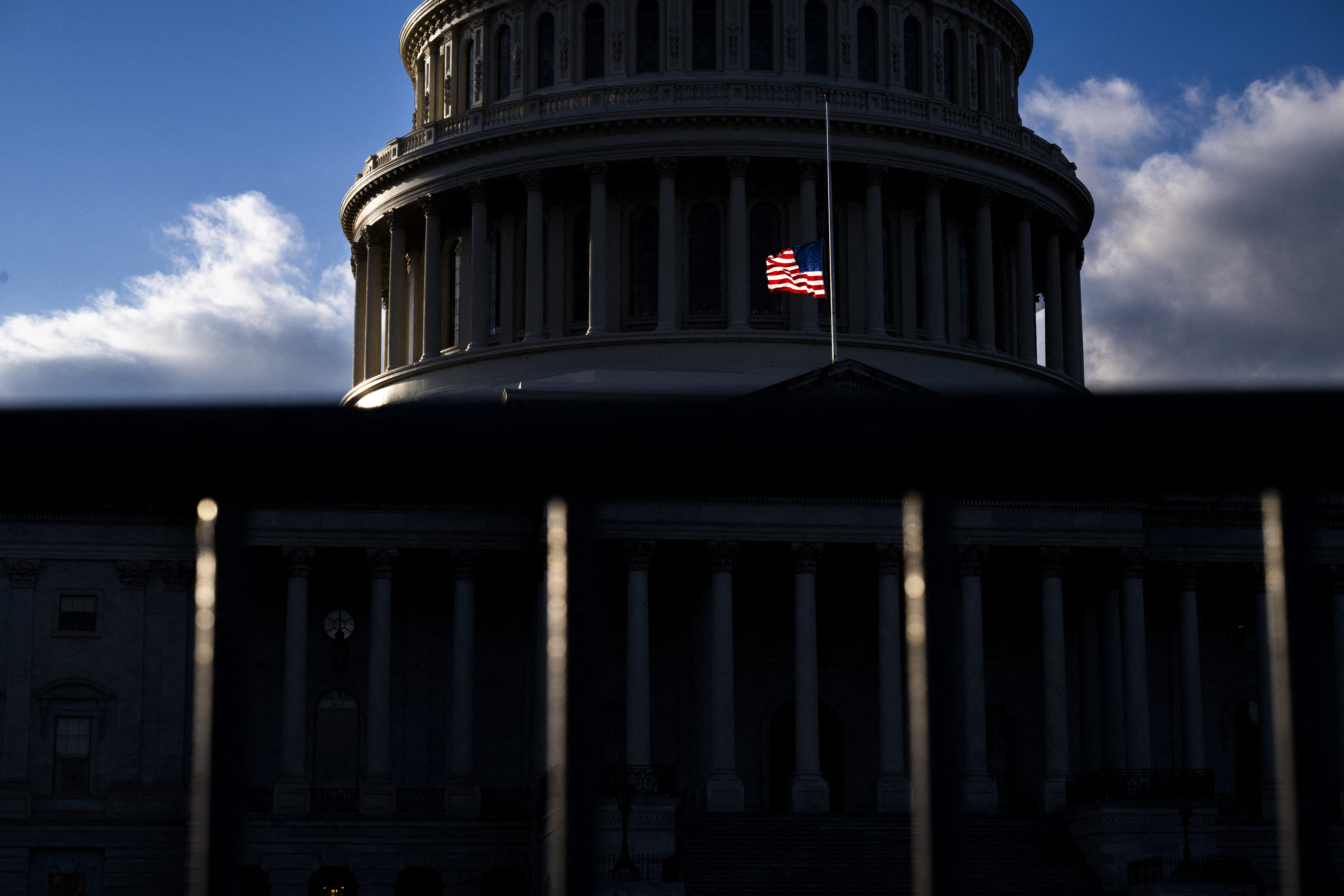 Why are US flags being flown at half-staff on Inauguration Day? – NBC4 ...