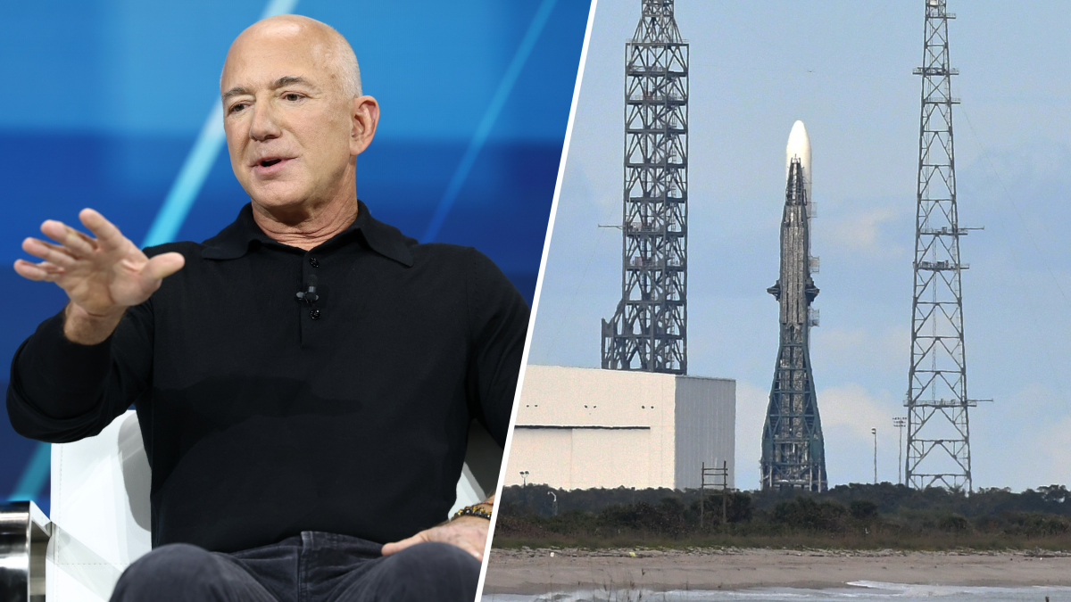 Jeff Bezos’ Blue Origin stands down on launch of New Glenn rocket – NBC ...